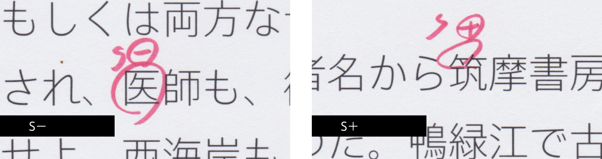 Behind the Scenes in Typeface Creation: Checking Font with Red Pencil ...