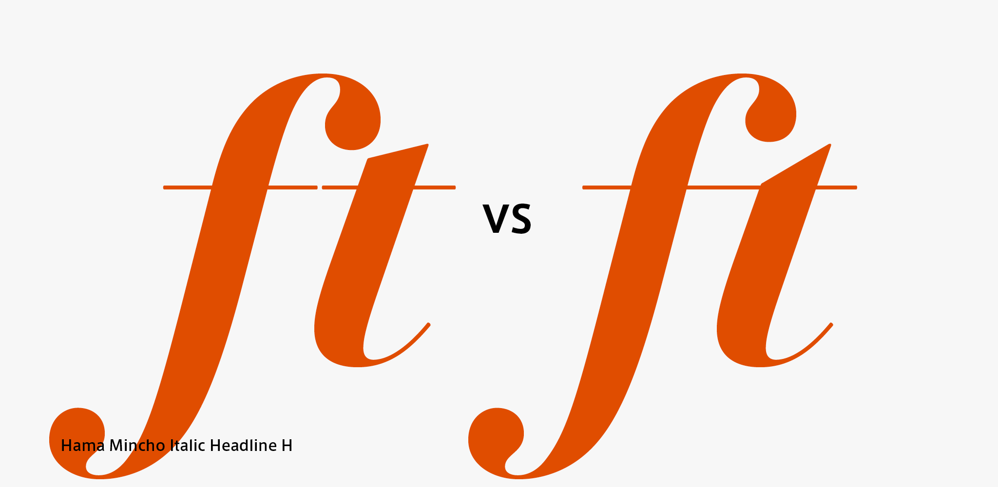 Font Typesetting Function 12: “Latin Ligature (liga)” - Type Project ...