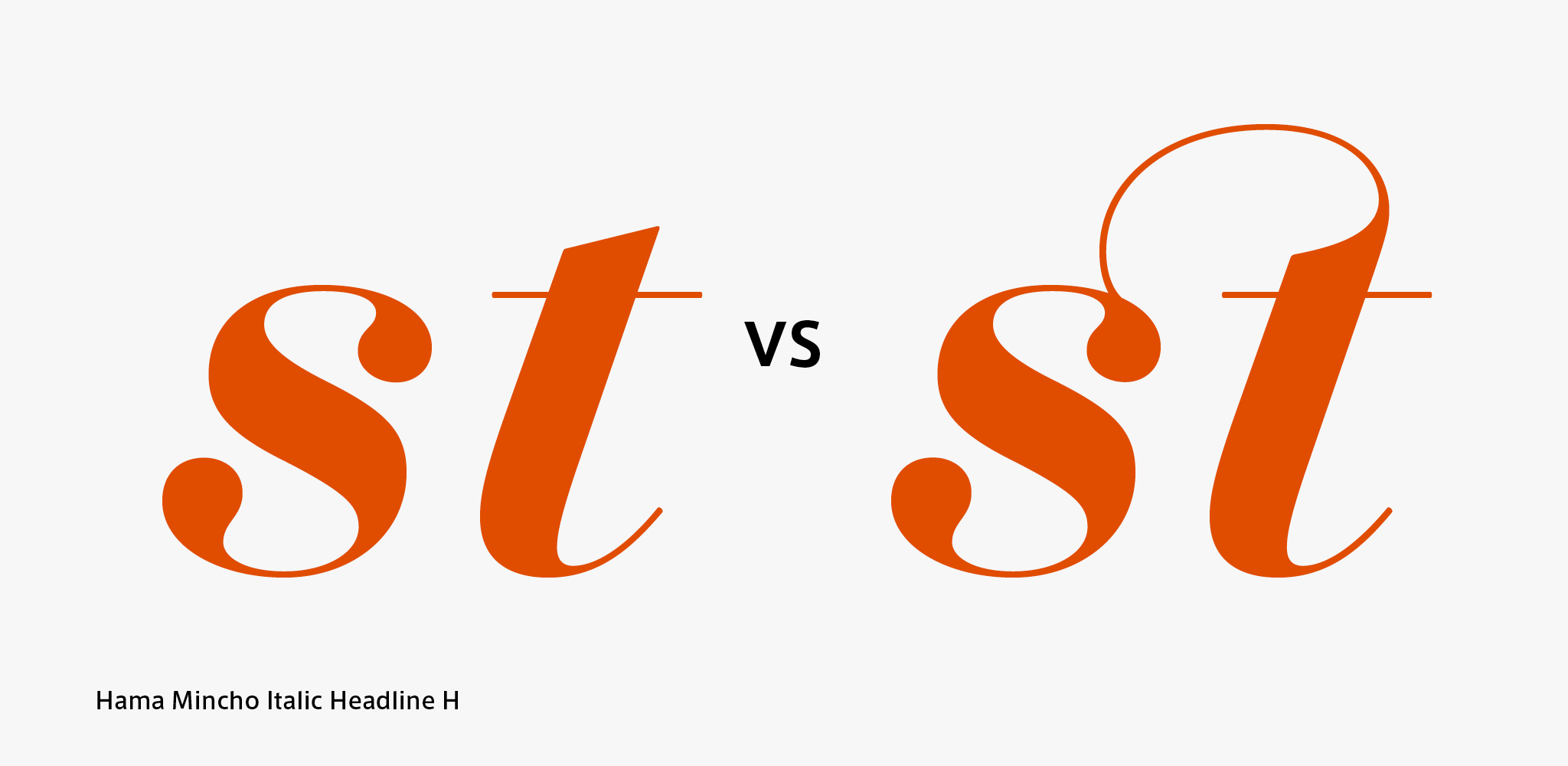 Font Typesetting Function 13: “Discretionary Ligatures (dlig)” - Type ...